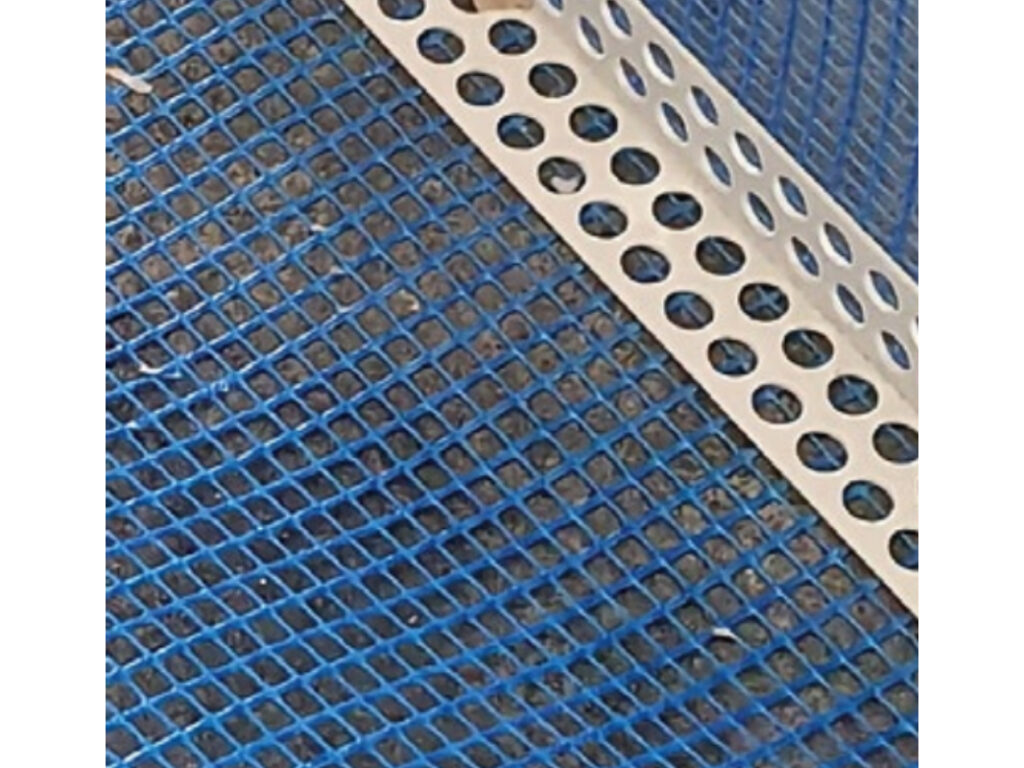 Panel thermal insulation - PVC ANGLE WITH MESH - TCS Group